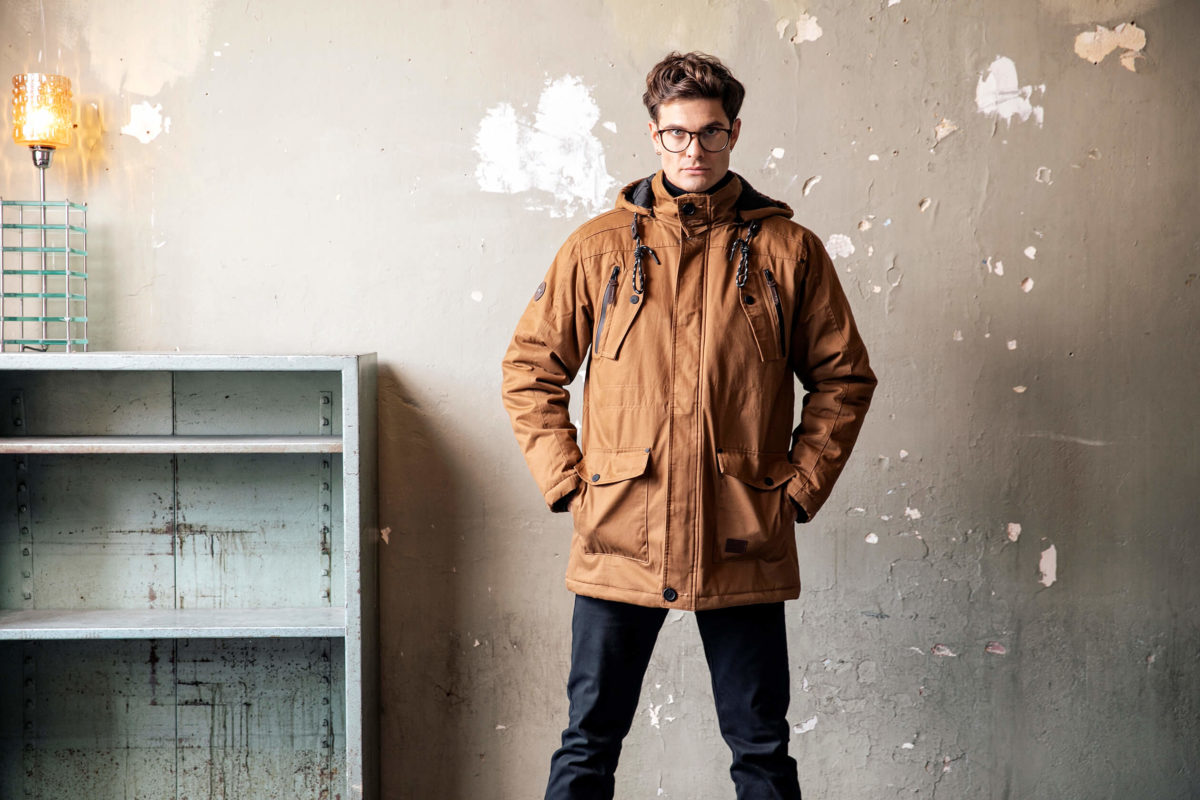 Double Parka Jacket MJK-137 Camel - Κοτσίφης