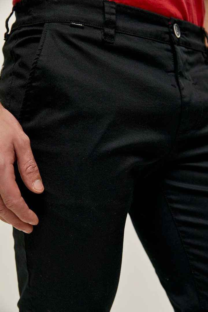 Edward Παντελόνι Chinos Ransom MP-N-PNT-W23-015-Black - Κοτσίφης